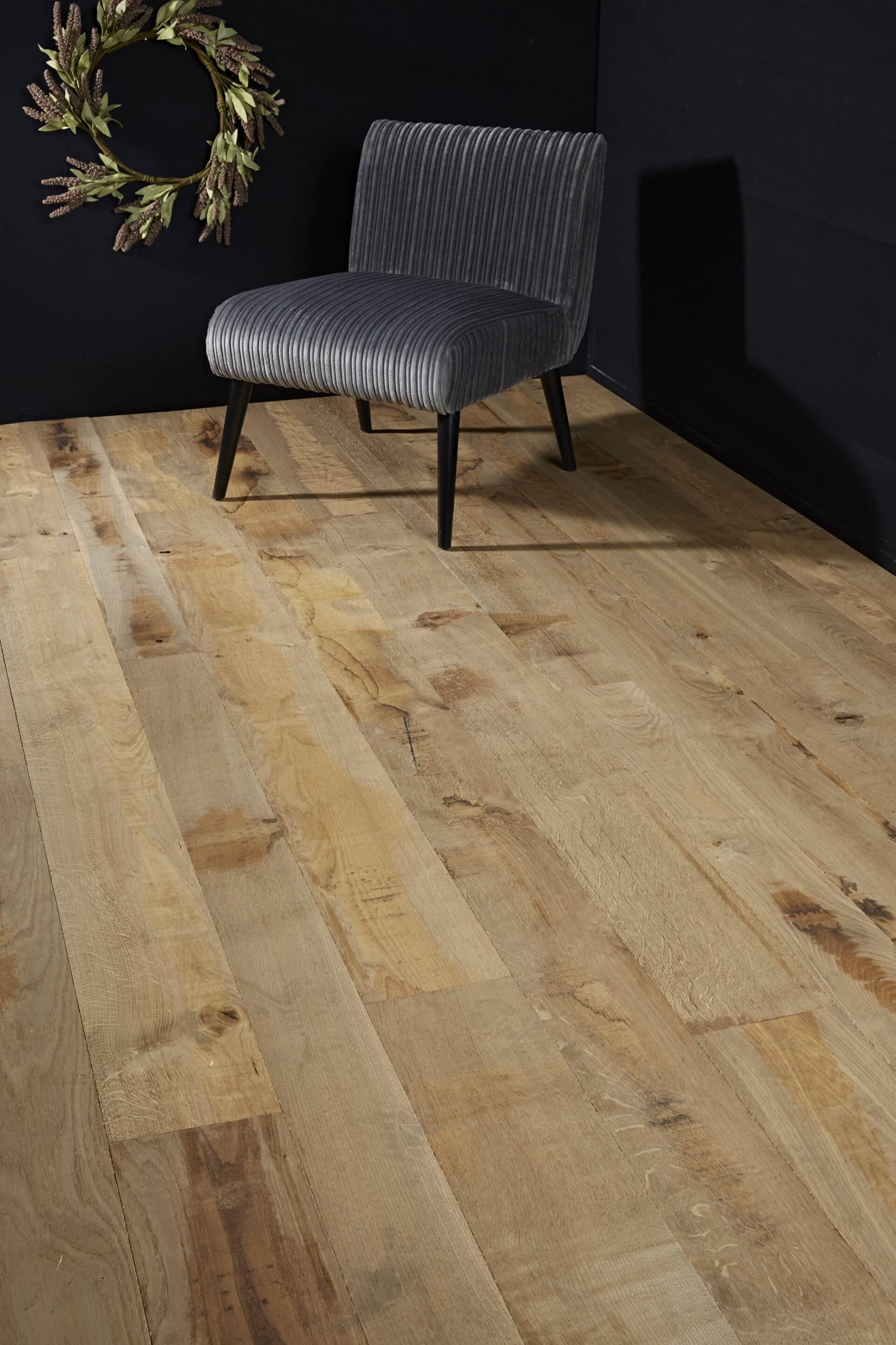 Oak Floor Montagne Solid Oak Campagne Thermo Heat-Treated Aged ...