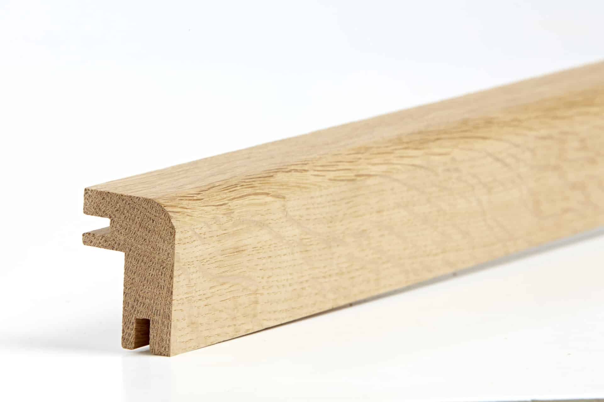 Solid Oak Stair Nosing with groove - Profiles - SRC Parquet